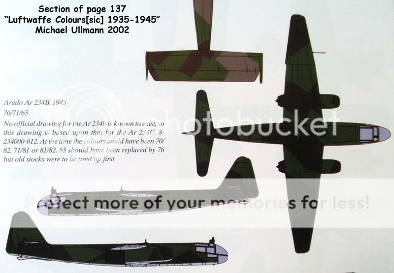 Arado 234 camo schemes - LSP Discussion - Large Scale Planes