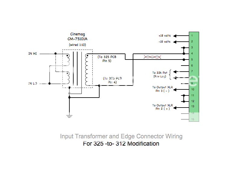 API 325 to 312 Convert! A New Thread. | GroupDIY Audio Forum