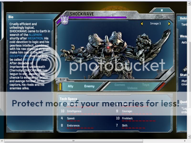 TRANSFORMERS.COM Has a New Look + New Content | Page 10 | TFW2005 - The ...