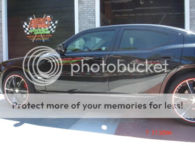 Red Rim Stripes | Charger Forums