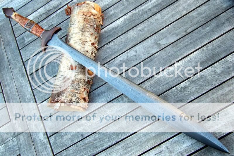 Owen Bush/Magnus Axelson collaboration sword. | BladeForums.com