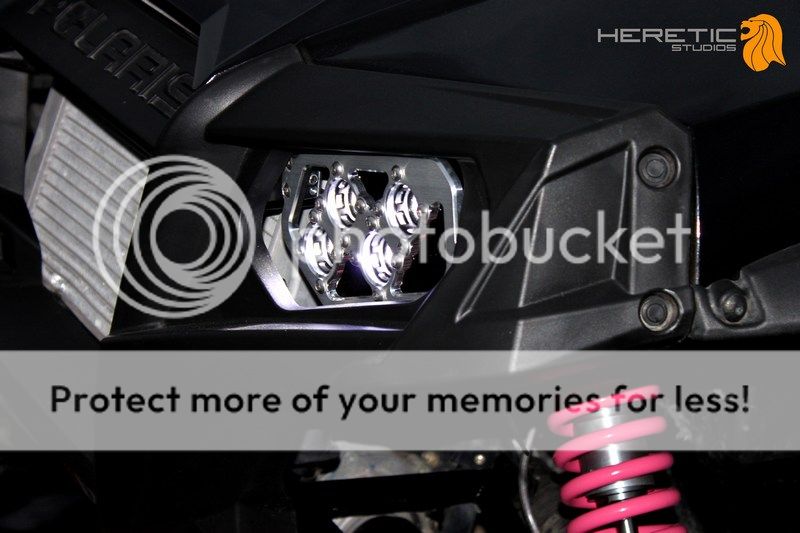 Heretic Studio 10,000 lumen RZR headlights (Serious) pics inside ...