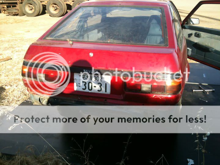 ADM AE86 shell non rolling