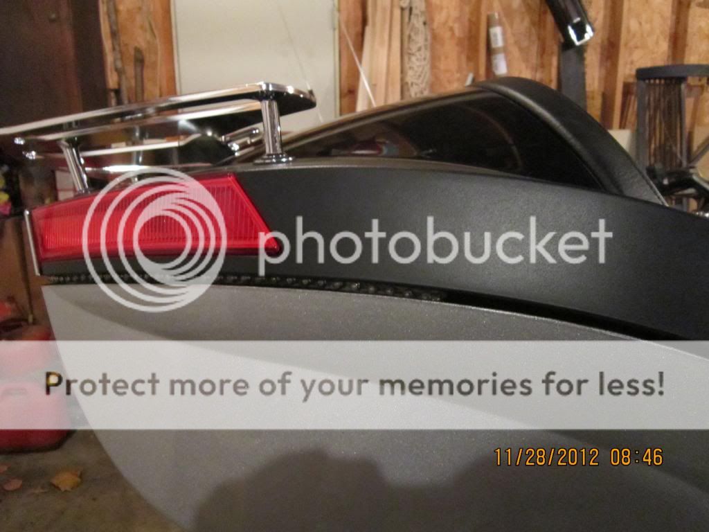 Modified trunk light - 4710 and 2 LED strips | Victory Motorcycle Forum