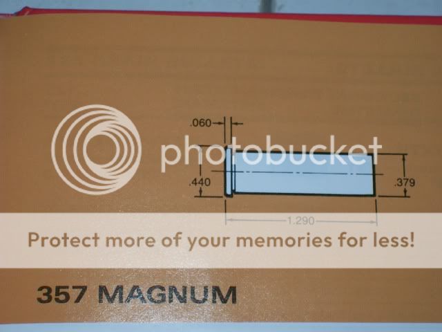 Anybody have the case dimensions for a 9mm, .38spcl, & .357 mag ...