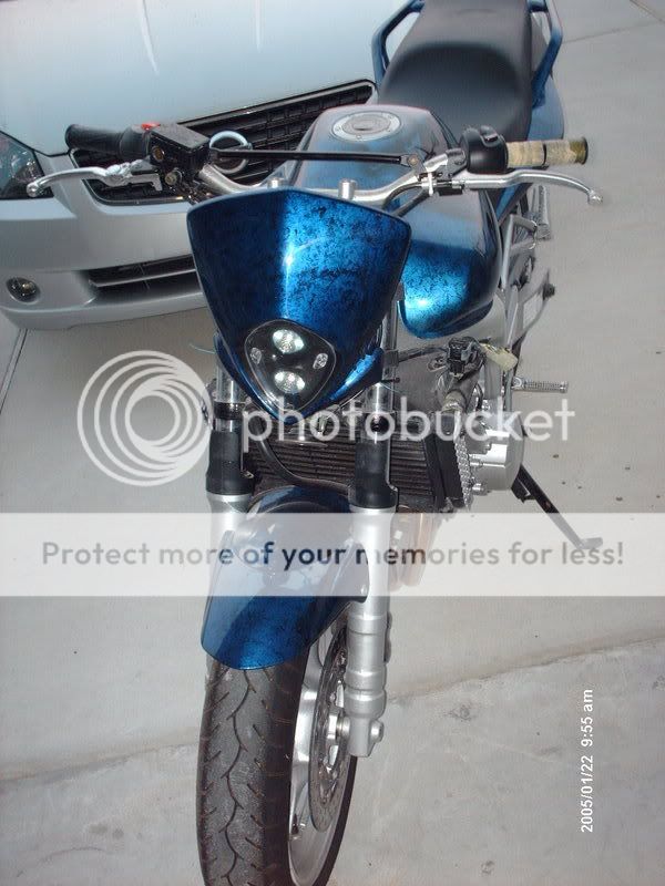 2005 fz6 custom front end and paint 995miles clean fl bike $4500 ...